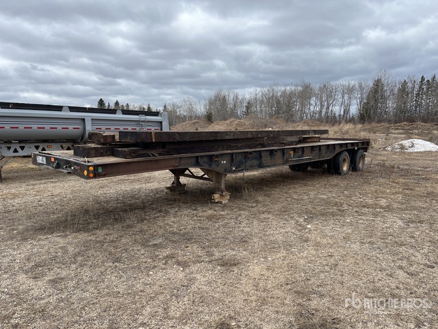 1985 Trailmobile 44 ft T/A Flatbed Trailer | Ritchie Bros. Auctioneers