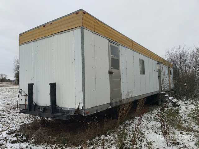 Atco 52 ft x 10 ft Portable T/A Portable Built Sleeper Unit Kitchen ...