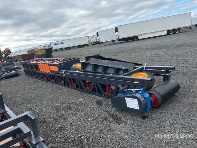 2025 Skyway SKW32-60 32 in x 60 ft Portable Radial Stacking Conveyor ...
