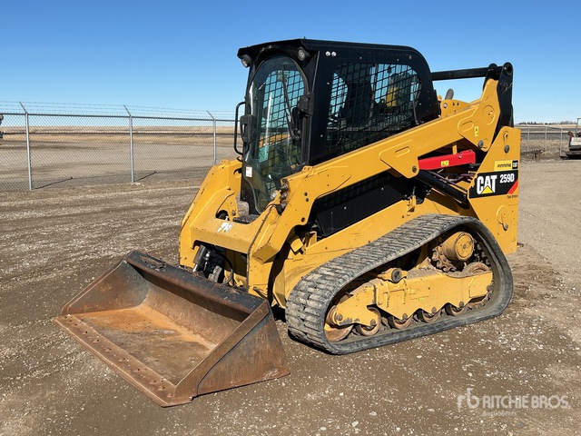 2019 Cat 259D Two-Speed Compact Track Loader | Ritchie Bros. Auctioneers