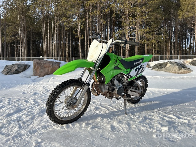 2022 Kawasaki KLX-110 110 cc Motocross Bike | Ritchie Bros. Auctioneers