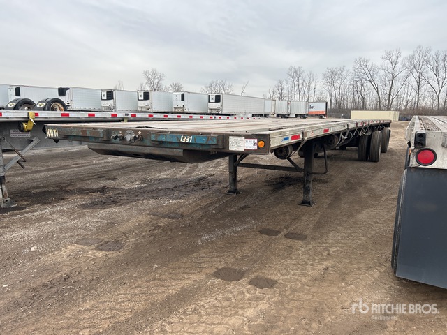 2000 Wabash 48 ft T/A Spread Axle Flatbed Trailer | Ritchie Bros. Auctioneers