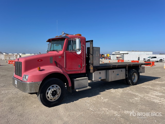 2003 Peterbilt 330 4x2 Flatbed Truck | Ritchie Bros. Auctioneers