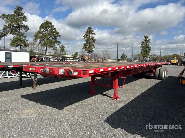 2008 Manac T/A 48 ft Extendable Flatbed Trailer | Ritchie Bros. Auctioneers