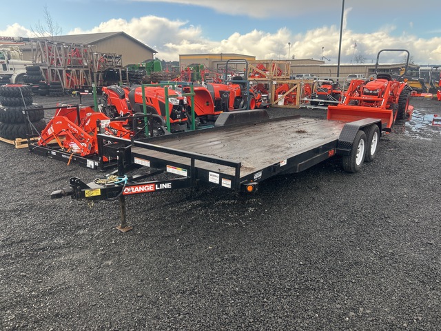 Orange Line TH70-20BK4AR2B 20 ft T/A Utility Trailer in CHEHALIS ...