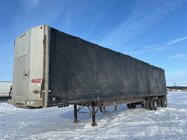 2007 Fontaine Phantom 48 ft T/A Spread Axle Remorque pour rideaux ...