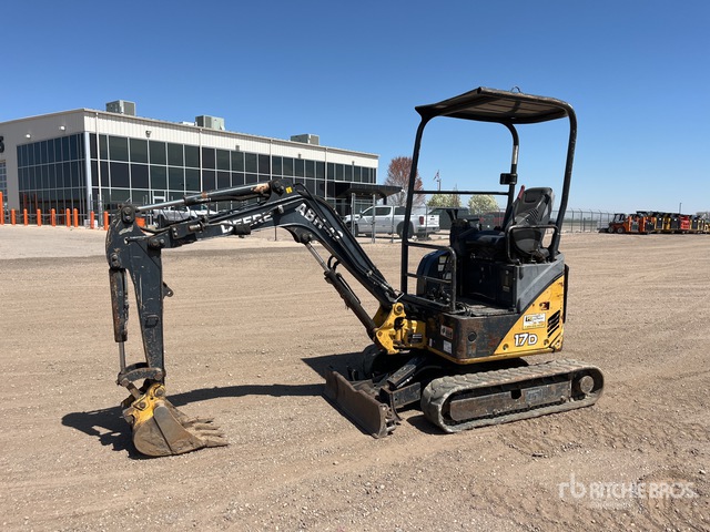 2014 John Deere 17D Mini Excavator | Ritchie Bros. Auctioneers