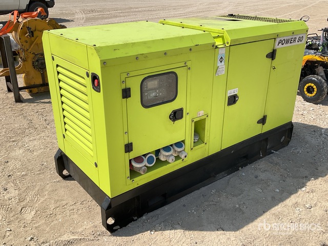 2023 Elektra EL80 80 kVA Skid-Mounted Generator Set | Ritchie Bros ...