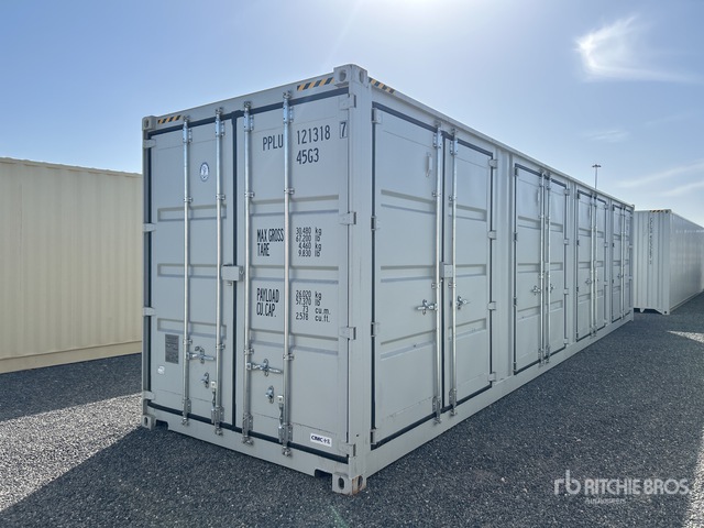 2025 40 ft High Cube Multi-Door Storage Container | Ritchie Bros ...