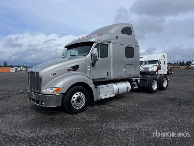2010 Peterbilt 387 6x4 T/A Sleeper Truck Tractor | Ritchie Bros ...