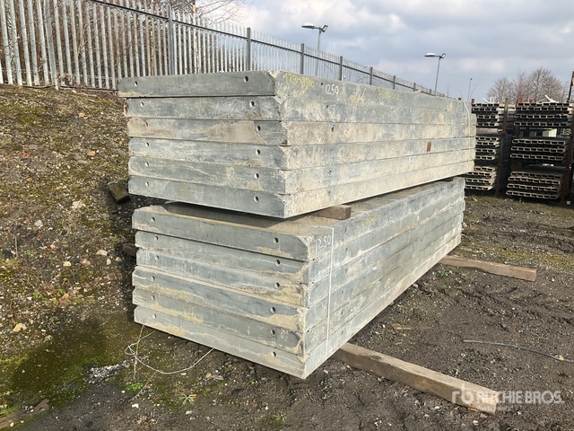 Quantity of (12) Meva Mammut Panel System G-M Formwork Panel 3500mm X ...