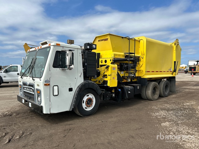 2016 Mack LEU613 6x4 COE Side Loader Waste Collection Truck | Ritchie ...
