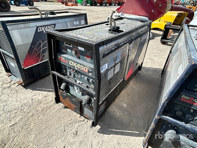 2014 Lincoln DX450 450 A Skid-Mounted Engine Driven Welder | Ritchie ...
