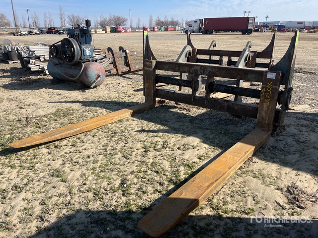 Pemberton 94.5 in Wheel Loader Forks - Fits Volvo 150H | Ritchie Bros ...