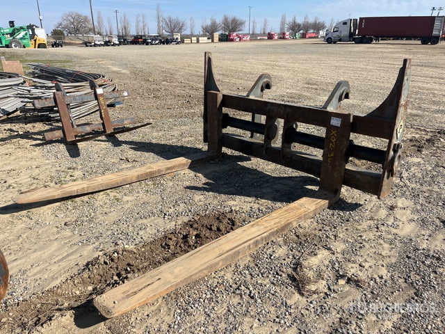 Pemberton 93 in Wheel Loader Forks - Fits Volvo 150H | Ritchie Bros ...