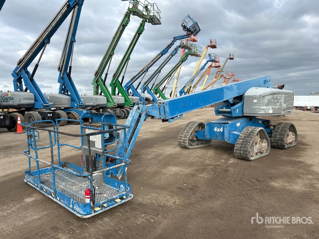 2015 Genie S-65 Crawler Diesel Telescopic Boom Lift | Ritchie Bros ...