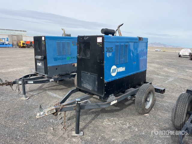 2007 Miller Big Blue 400D Mobile Multi-Process Engine Driven Welder ...