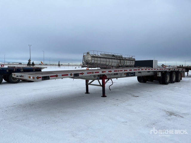 2006 Alutrec 53 ft Tri/A Flatbed Trailer | Ritchie Bros. Auctioneers