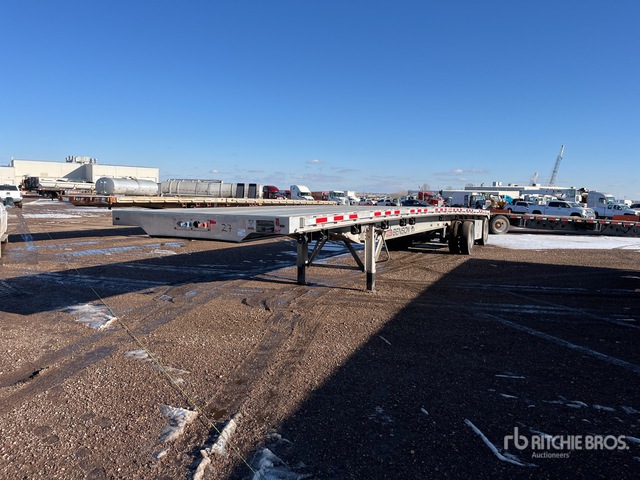 2019 Transcraft/Benson 48 ft T/A Spread Axle Flatbed Trailer | Ritchie ...
