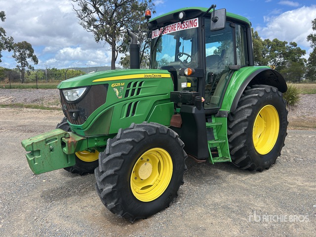 2017 John Deere 6125M 4WD Tractor | Ritchie Bros. Auctioneers