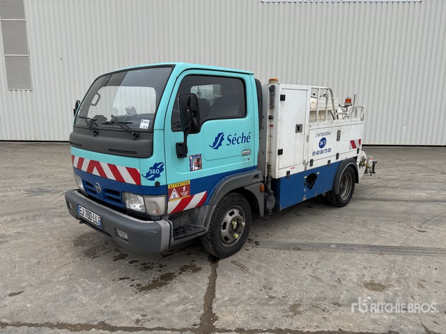 Baroclean Hydrocureur on 2008 Nissan 4x2 Camion Hydraucureur Vacuum ...