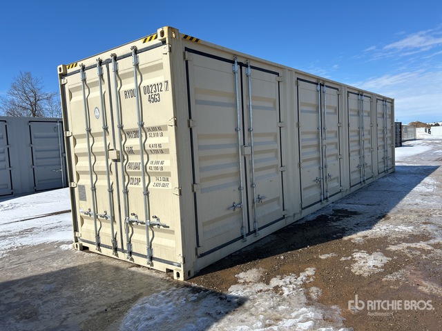 2024 40 ft High Cube Multi-Door Storage Container | Ritchie Bros ...