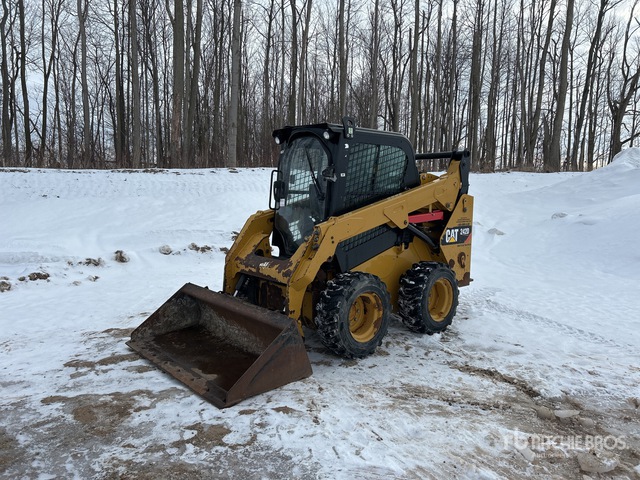 2017 Cat 242D Two-Speed High Flow Skid Steer Loader | Ritchie Bros ...