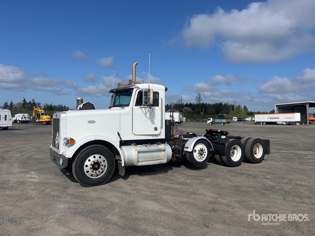 1998 Peterbilt 378 8x4 Tri/A Day Cab Truck Tractor | Ritchie Bros ...