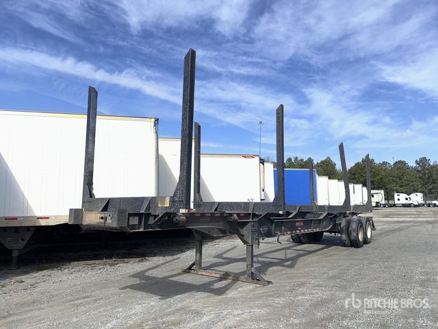 2020 Pitts LT40-8L 40 ft T/A Log Trailer | Ritchie Bros. Auctioneers