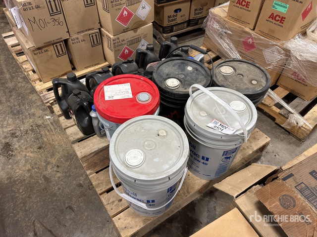 Quantity of (1) Pallets of Oil | Ritchie Bros. Auctioneers