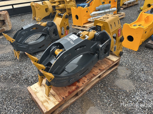 2025 TOFT TOFT04G Rotating Excavator Grapple - Fits Cat 306/307 (Unused ...