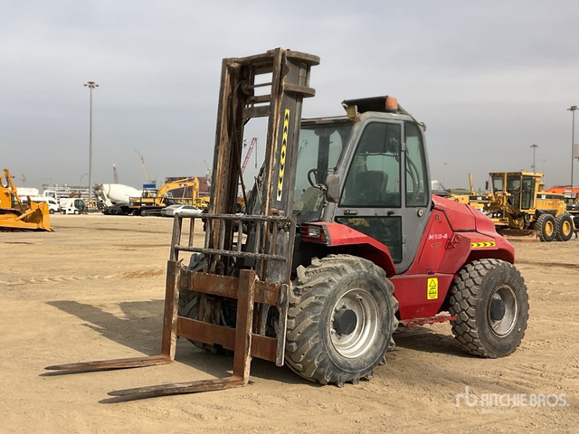 2015 Manitou M50-4 5 ton 4x4 Rough Terrain Forklift | Ritchie Bros ...