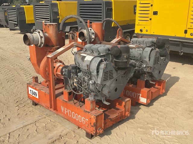 Quantity of (2) 2016 Automech 150/70 Skid-Mounted Water Pump | Ritchie ...