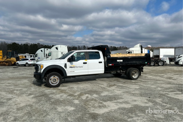 2017 Ford F-550 XL 4x4 Crew Cab Dump Truck | Ritchie Bros. Auctioneers