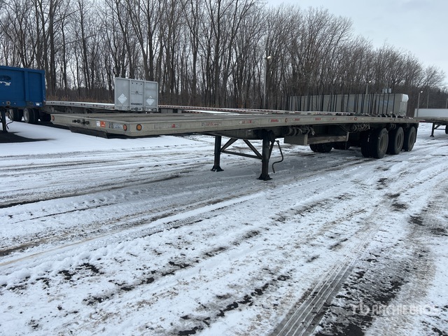 2004 Alutrec 48 ft Tri/A Flatbed Trailer | Ritchie Bros. Auctioneers