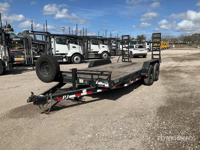 2020 PJ Trailers 18 ft T/A Remolque Portamaquinaria | Ritchie Bros ...