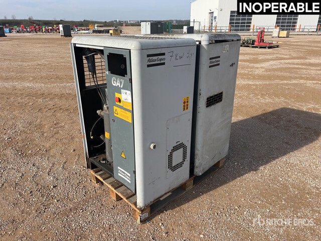 Atlas Copco GA7 Compresseur A Air Air Compressor (Inoperable) | Ritchie ...