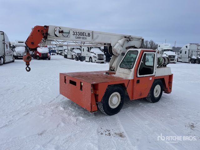 1998 Shuttlelift 3330ELB 17000 lb 4x2 Carry Deck Crane | Ritchie Bros ...