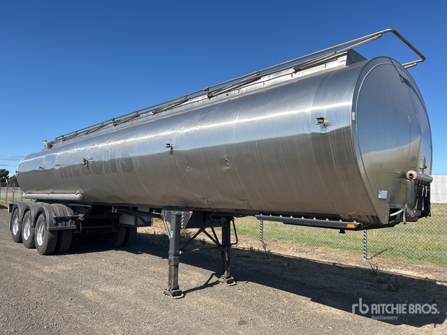 1984 Tieman 30000 L Tri/A Tanker Trailer | Ritchie Bros. Auctioneers