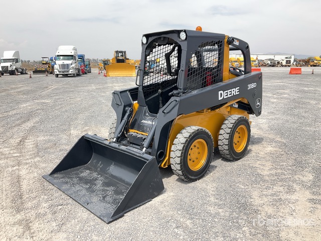 2013 John Deere 318D Minicargador / Skid Steer Loader | Ritchie Bros ...