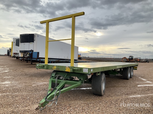 IMG Tri/A Drawbar Flatbed Trailer | Ritchie Bros. Auctioneers