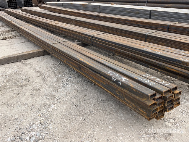 Quantity of (1) Bundle of 1 in x 2 in x 24 ft x 11 Steel Tubing ...