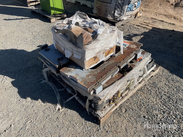 Quantity of (5) Forklift Quick Disconnect Load Cell Weight Systems ...