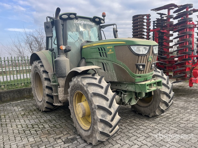2021 John Deere 6155M Tracteur agricole 4 roues motrices | Ritchie Bros. Auctioneers