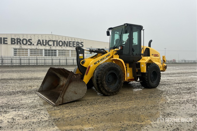 2014 New Holland W130C Wheel Loader | Ritchie Bros. Auctioneers