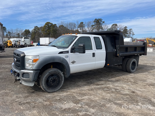2011 Ford F-550 XL 4x4 Extended Cab Dump Truck | Ritchie Bros. Auctioneers