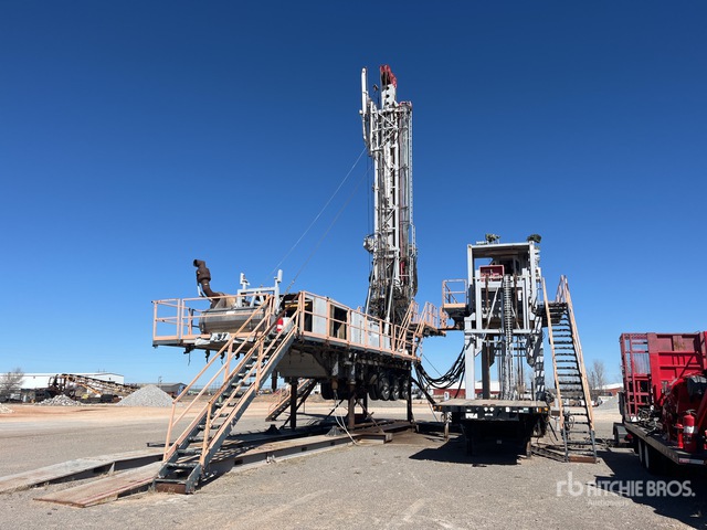 2011 Drillmec HH102 Trailer Mtd. Back-In Hydraulic Work Over Rig ...