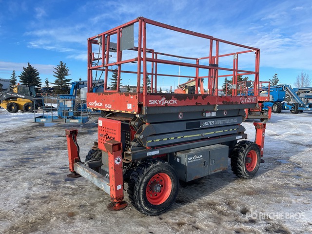 2012 Skyjack SJ7127 RT 4x4 Dual Fuel Scissor Lift | Ritchie Bros ...