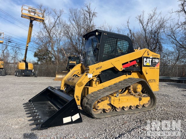2018 Cat 279D Two-Speed High Flow XPS Compact Track Loader in La Vergne ...