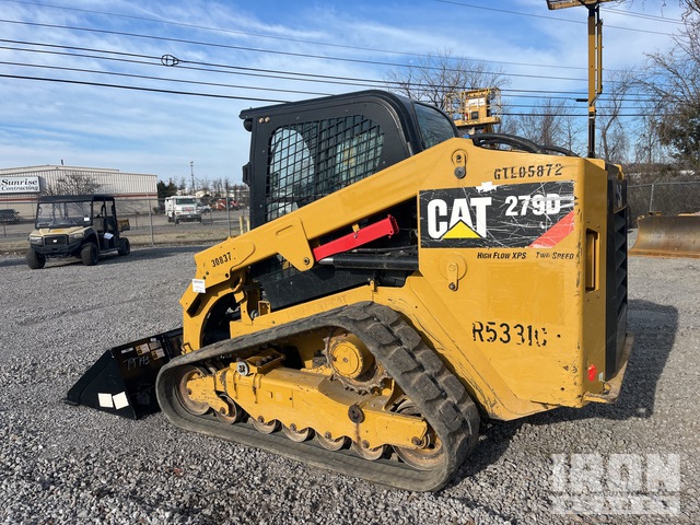 2018 Cat 279D Two-Speed High Flow XPS Compact Track Loader in La Vergne ...